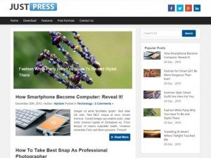 Top 53 Free Bootstrap WordPress Themes - MageeWP