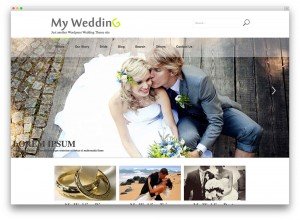30+ Free Wedding WordPress Themes - MageeWP